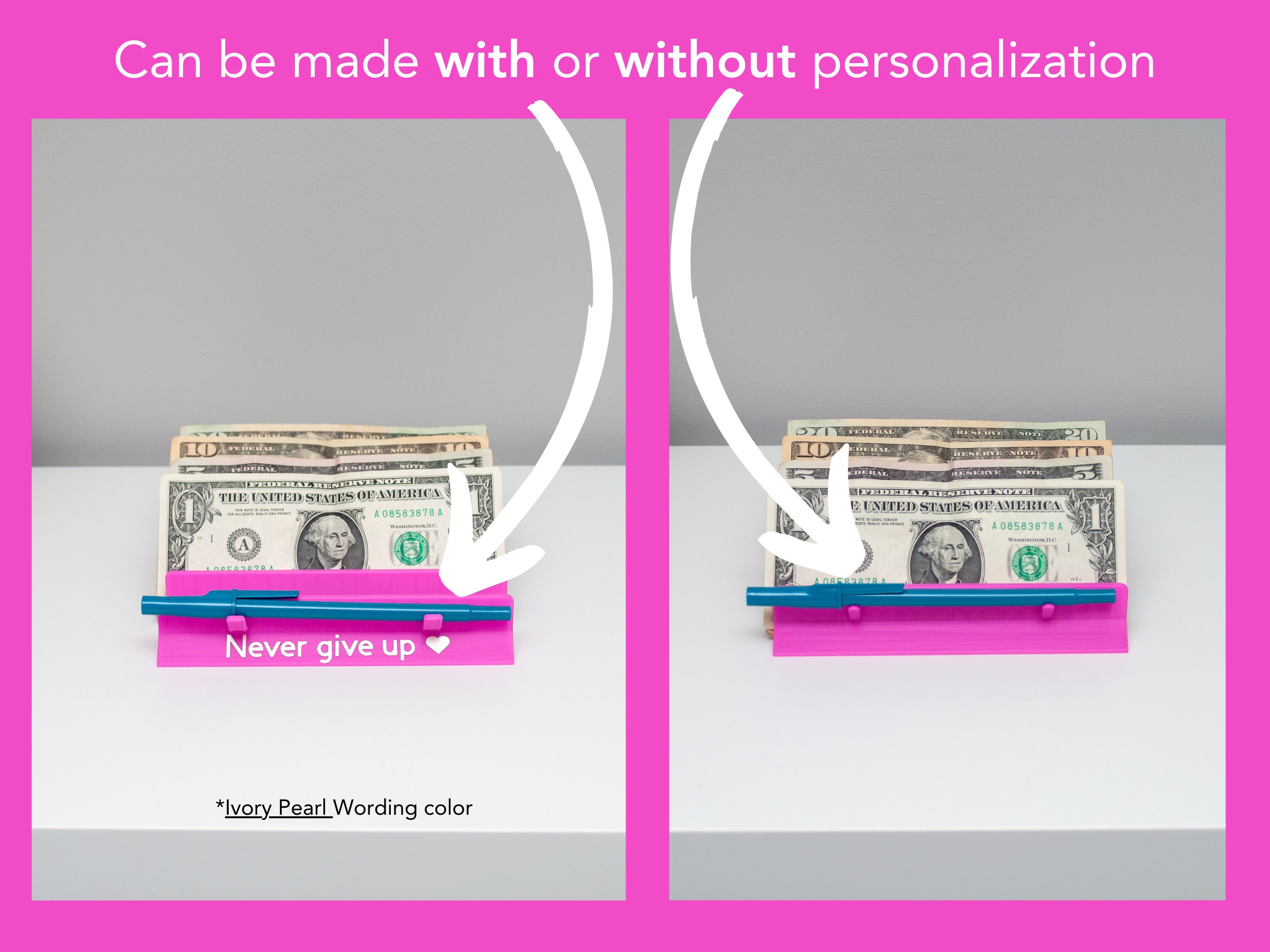 Personalized Cash Stuffing Tray: 3D Printed Budget System Organizer - Etsy