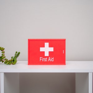 Bandaid Storage With Sliding Lid Ointment Storage Bandaids Box Band-aid ...