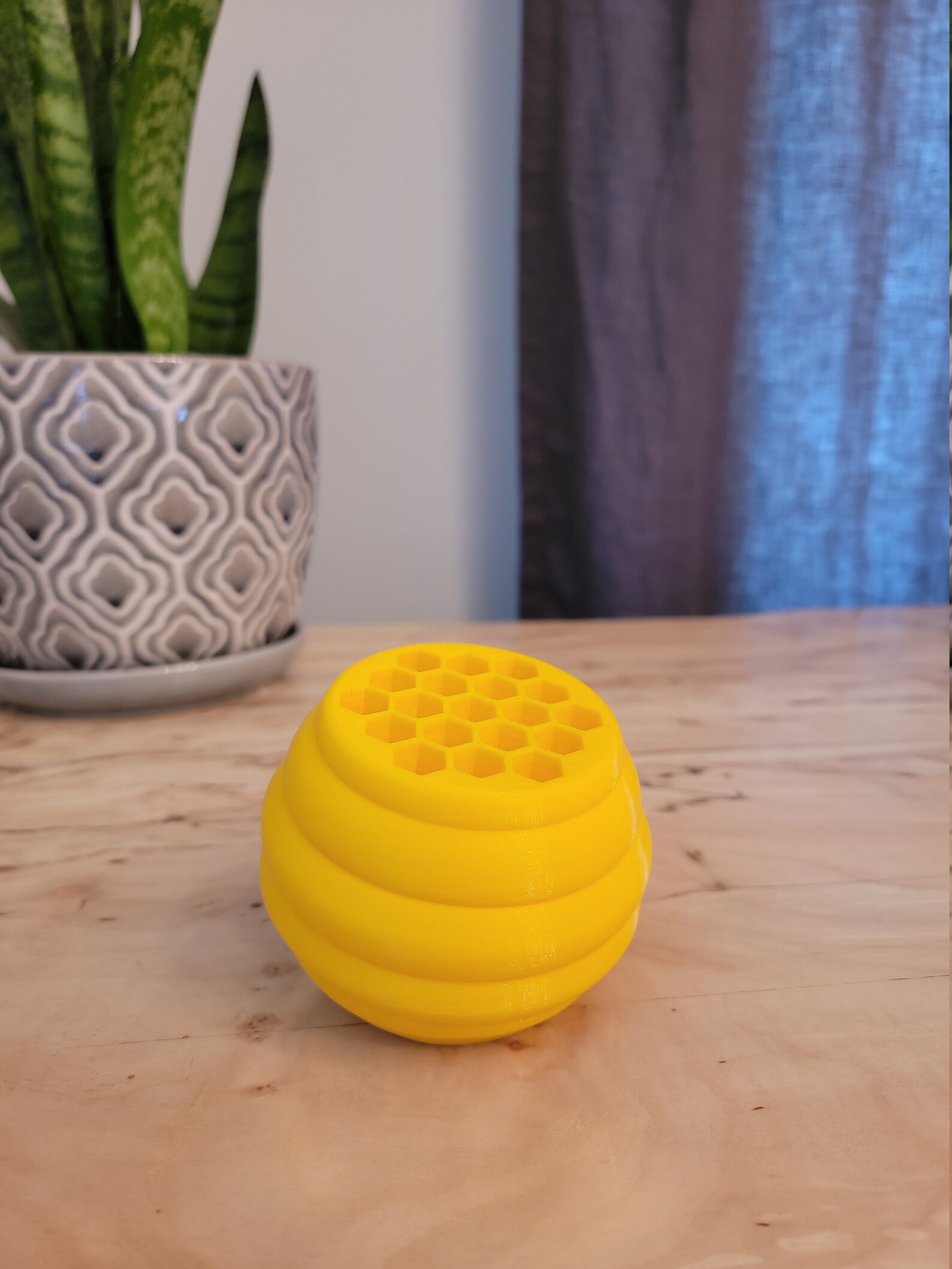 Honeycomb Beehive 19 Hole Desk Organizer Slim Pen or - Etsy