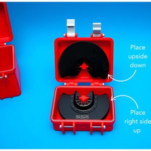 3.5" (88mm) Oscillating Saw Blade Holder for Tool Bag Garage Tools ...