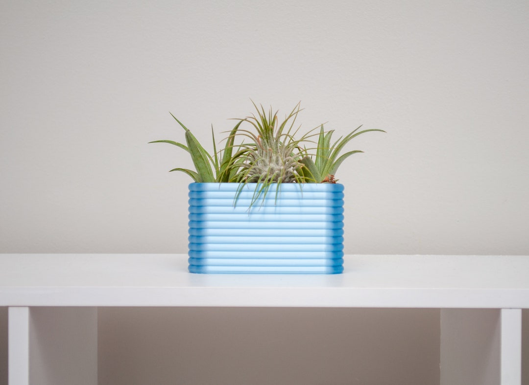 4 X 2.5 Mini Trough Planter Faux Galvanized Air - Etsy