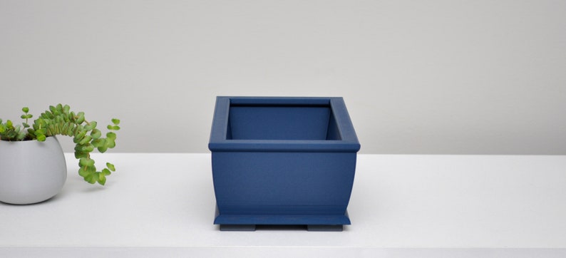 Shallow Rectangular Planter Box Pot for Shallow Roots - Etsy