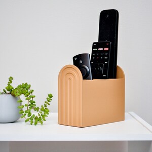 Boho Arch 4 Pocket Remote Control Holder Caddy TV Remote Organizer ...