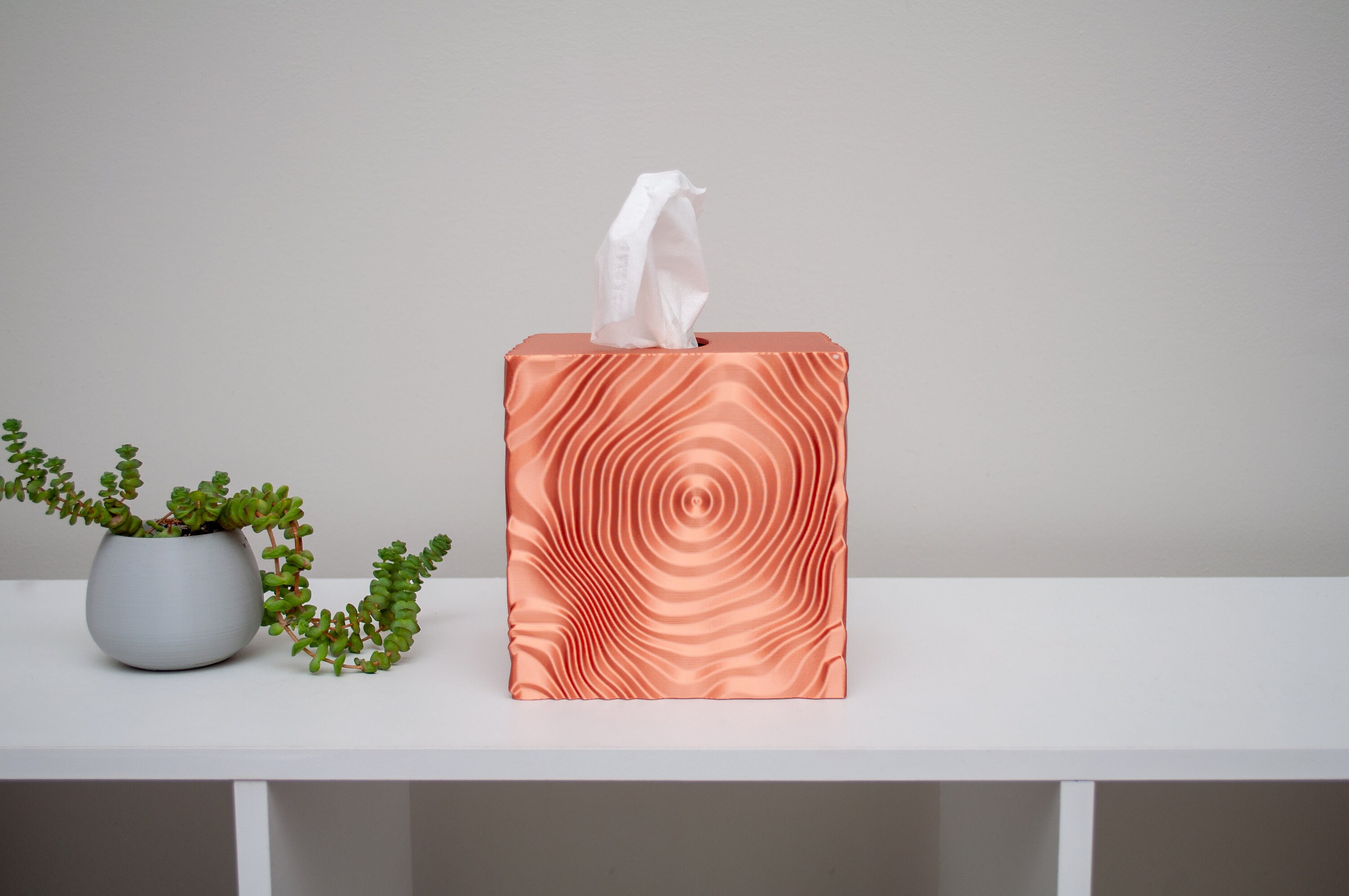 Tissue Box Cover Retro Wavy Squiggly Line Tissue Cover Box Cover Tissues Box Square Geometric Minimalist Organizer Cube Bath Decor Etsy Canada