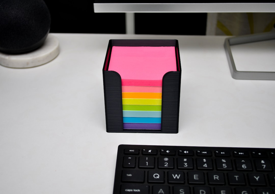 CUSTOM for 1.5 X 2 Post It Note Holder Sticky Note Pad Holder Teacher ...