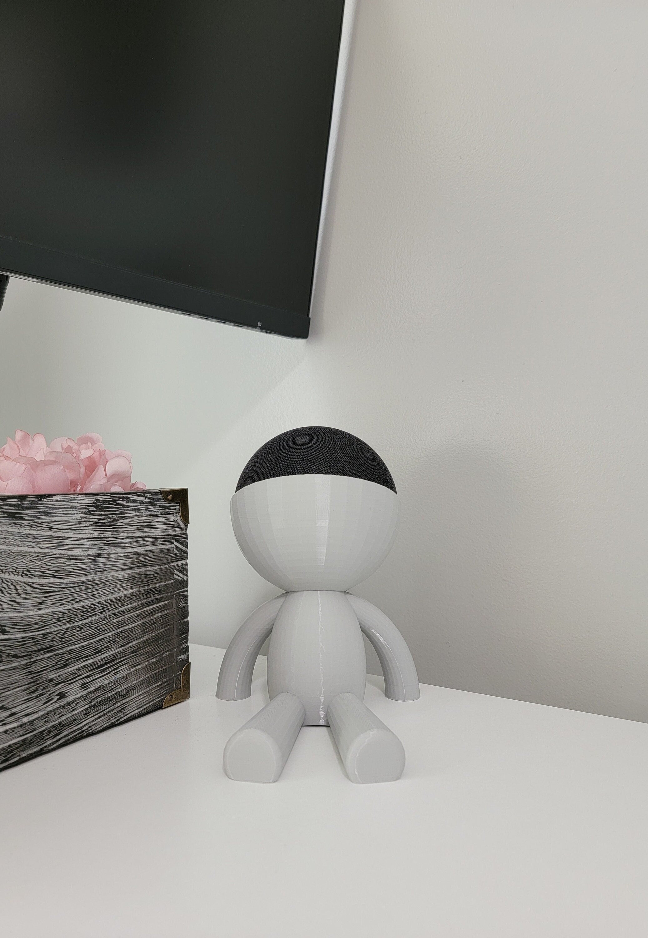 Smart Device Stand Lean Back: People Desktop Holder, 3D Printed - Etsy