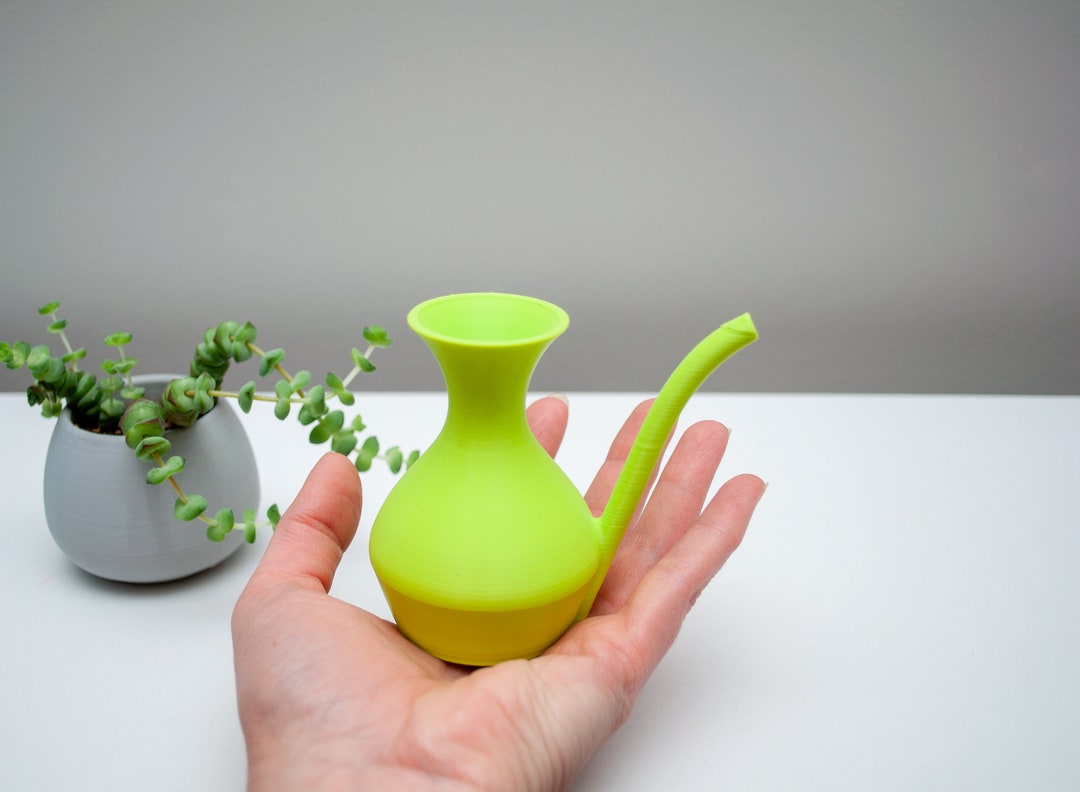 Miniature Curvy Precise Watering Can for Succulents, Herbs, Small ...
