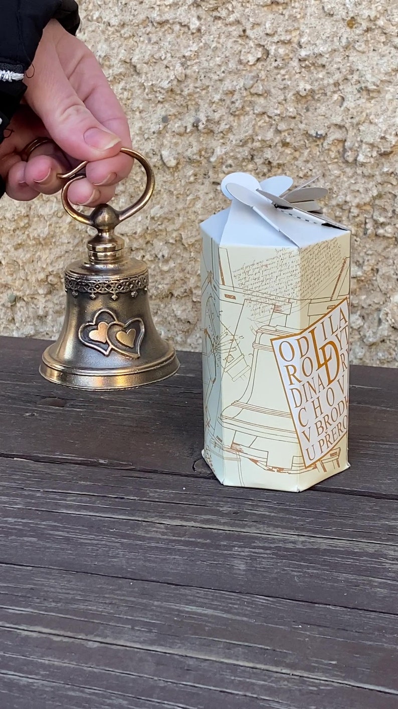 Bronze Bell, Love Symbol Gift Bell, Handmade Gift - Etsy