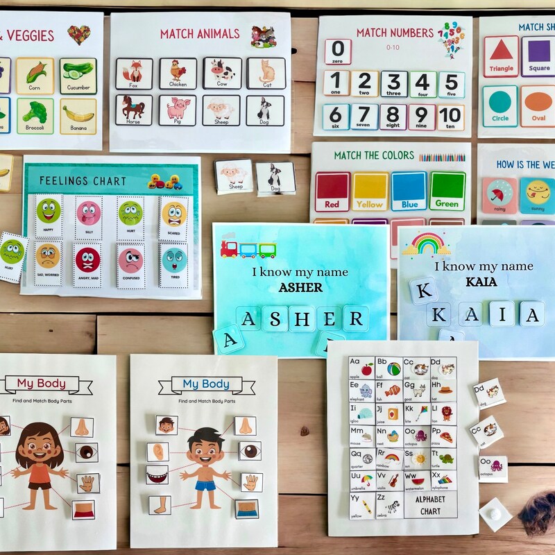 Toddler Busy Book - Etsy