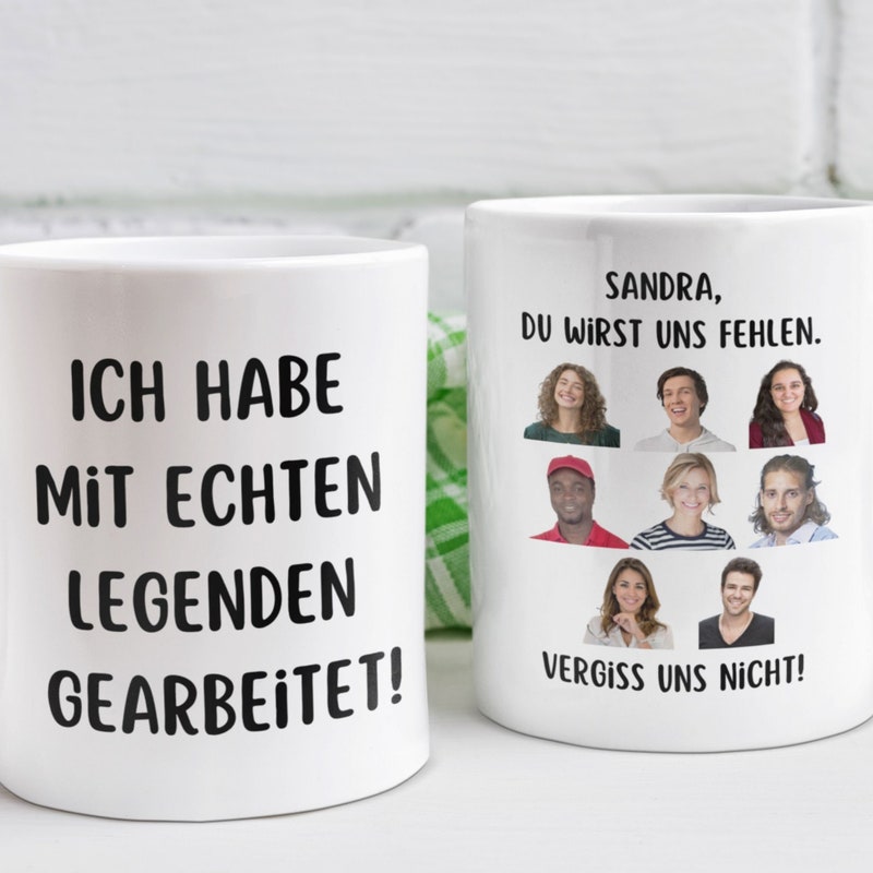 Kollege abschied tasse - Etsy.de