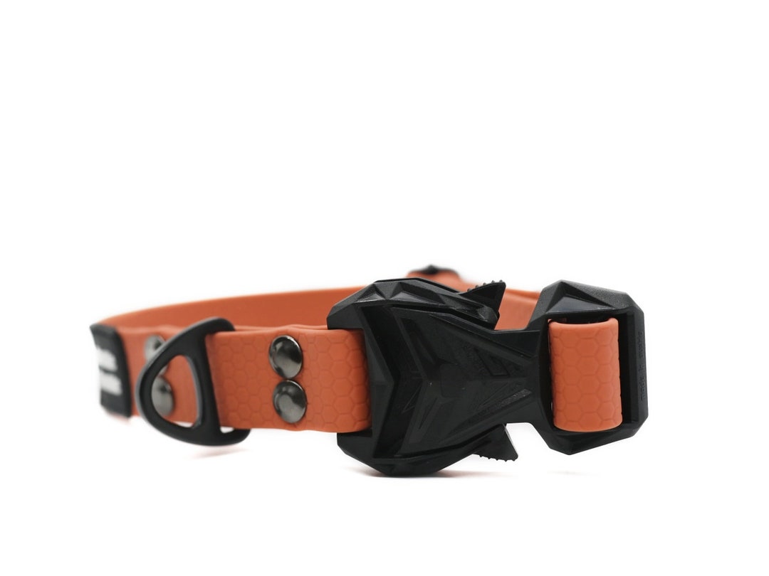Pink Waterproof Dog Collar: Hexa Webbing, Cobra Buckle - Etsy