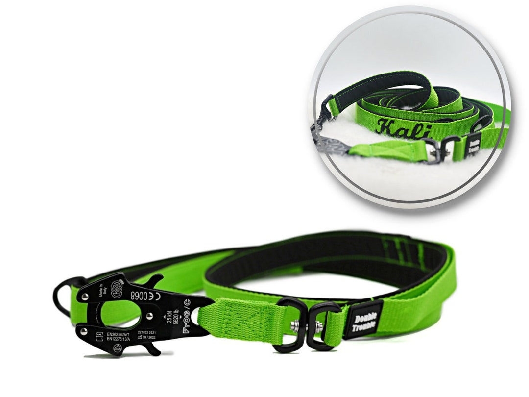 Green K9 Dog Lead| Kong Frog| Quick Release Dog Leash| K9 Lead ...