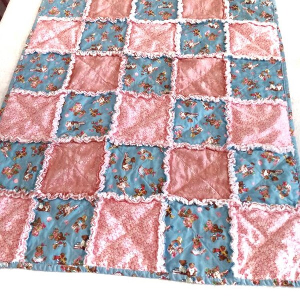 Bear Rag Quilt - Etsy