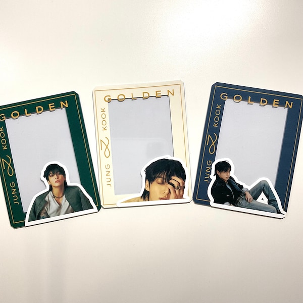 Jungkook Golden Photocard - Etsy