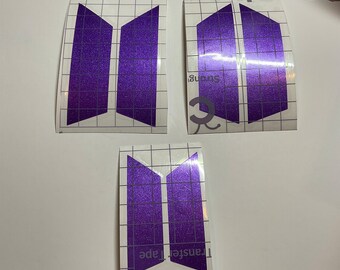 BTS ARMY Logo ARMY Bomb Vinyl Decal Sticker for Your Light Stick, Car ...