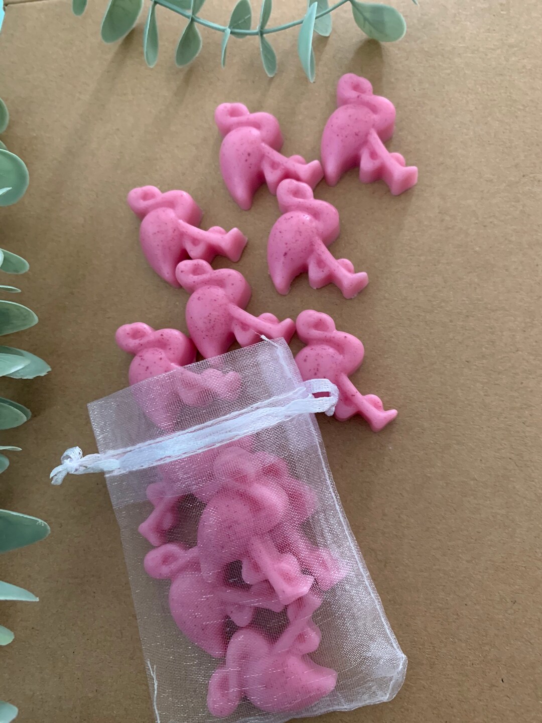 Handmade Set of 12 Mini/ Novelty Candy Floss Scented Flamingos - Etsy