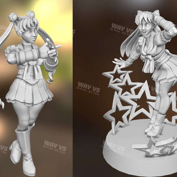 Sailor Moon Stl - Etsy