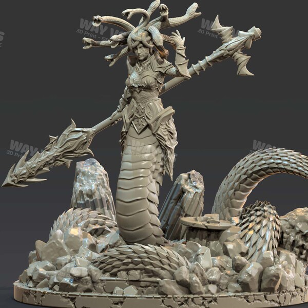 Medusa Stl - Etsy