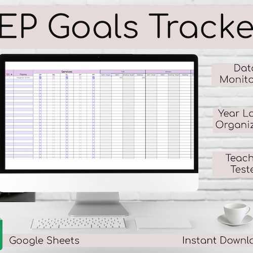 IEP Goals & Data Collection Tracking Sheets Special - Etsy