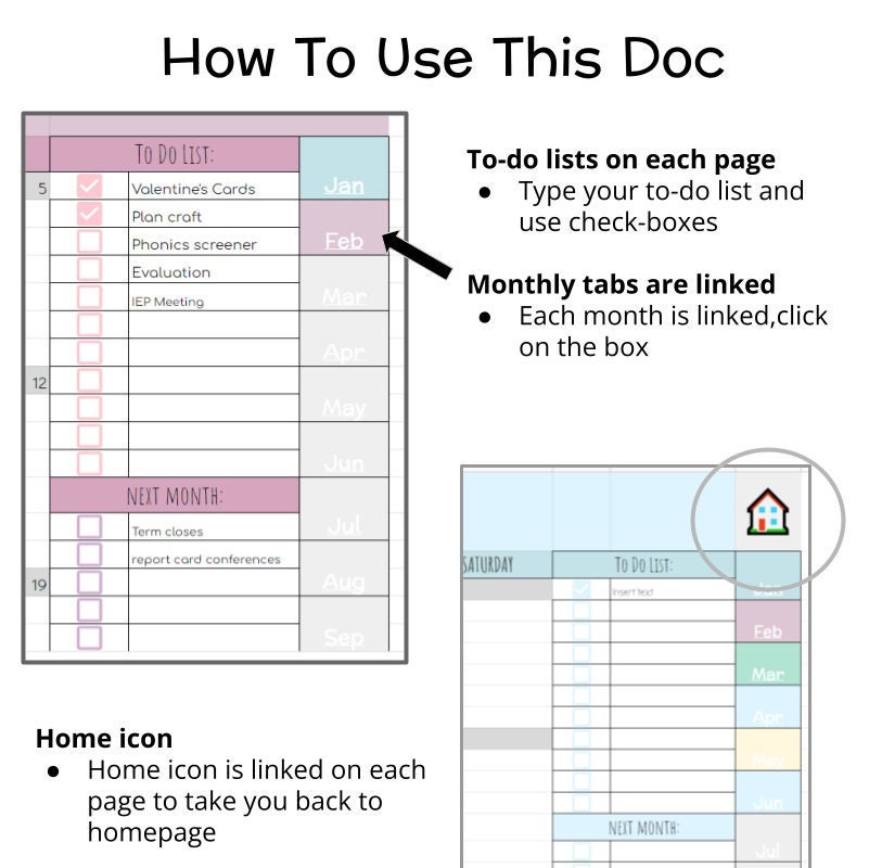 Digital Teacher Planner | Google Sheets | Lesson Planning ...