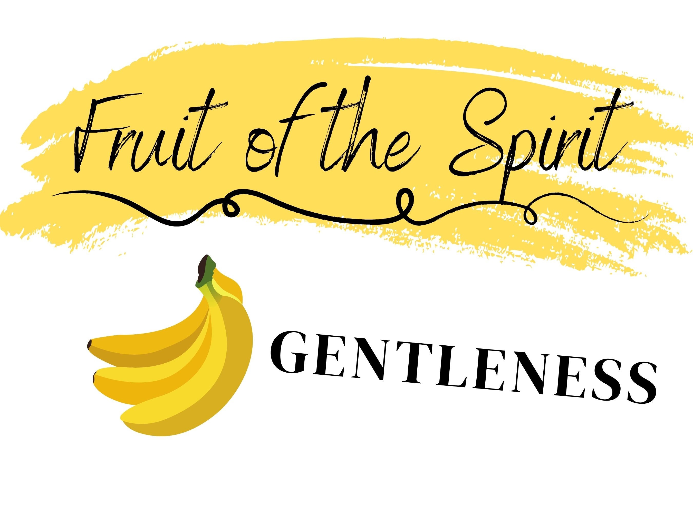 Gentleness, Fruits of the Spirit, Fruit of the Spirit Children's Bible ...