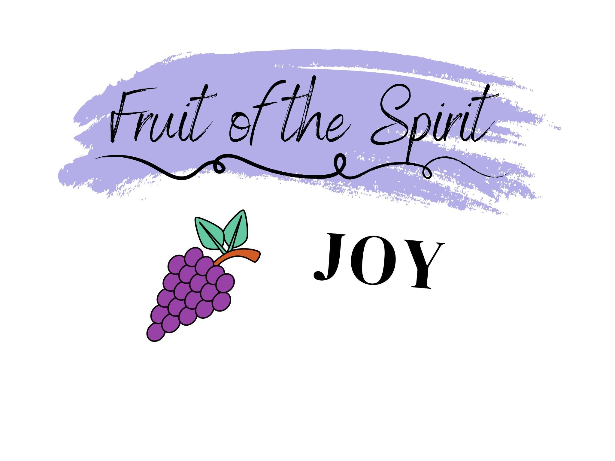 Joy, Fruits of the Spirit, Fruit of the Spirit Children's Bible Lesson ...