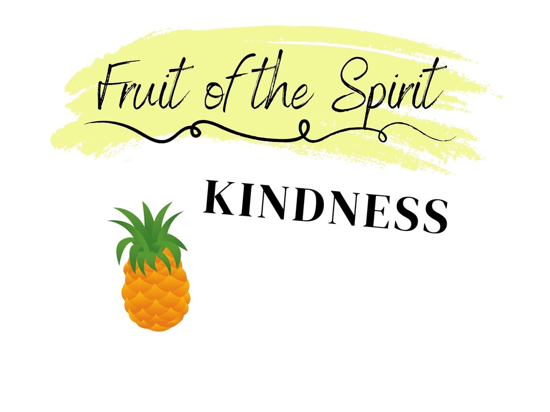 Kindness, Fruits of the Spirit, Fruit of the Spirit Children's Bible ...