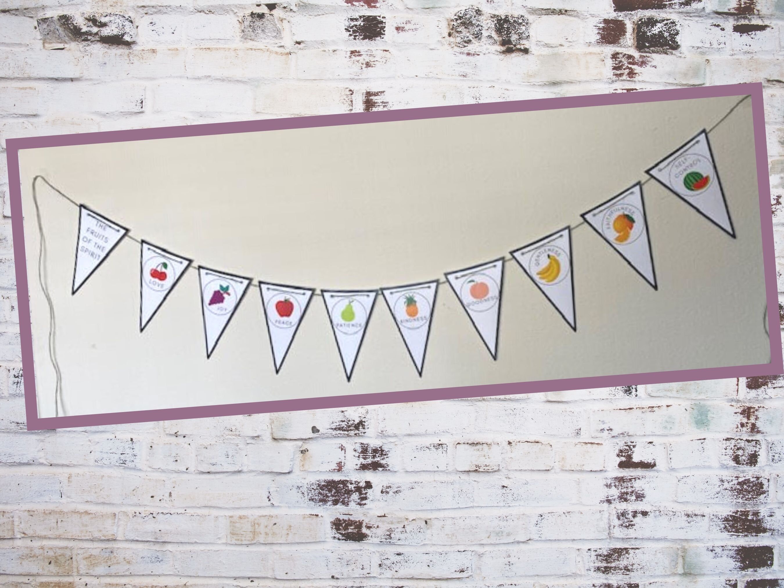 Self-control, Fruits of the Spirit, Fruit of the Spirit Children's ...