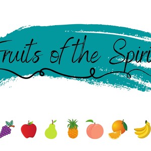 Self-control, Fruits of the Spirit, Fruit of the Spirit Children's ...