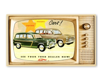 Samsung Frame TV Art Retro Vintage 1950s Advertising #426 Digital ...
