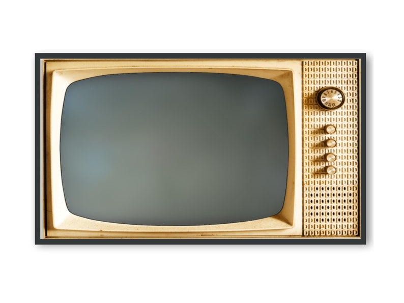 Vintage TV Screen Art for Samsung Frame TV (digital Download) - Etsy