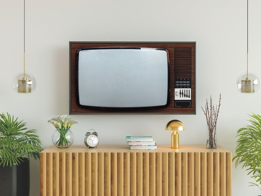 Retro Wood Grain TV Art for Samsung Frame TV (digital Download) - Etsy