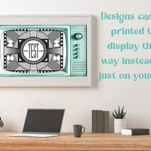 Samsung Frame TV Art Retro Vintage Midcentury Original Art Atomic ...