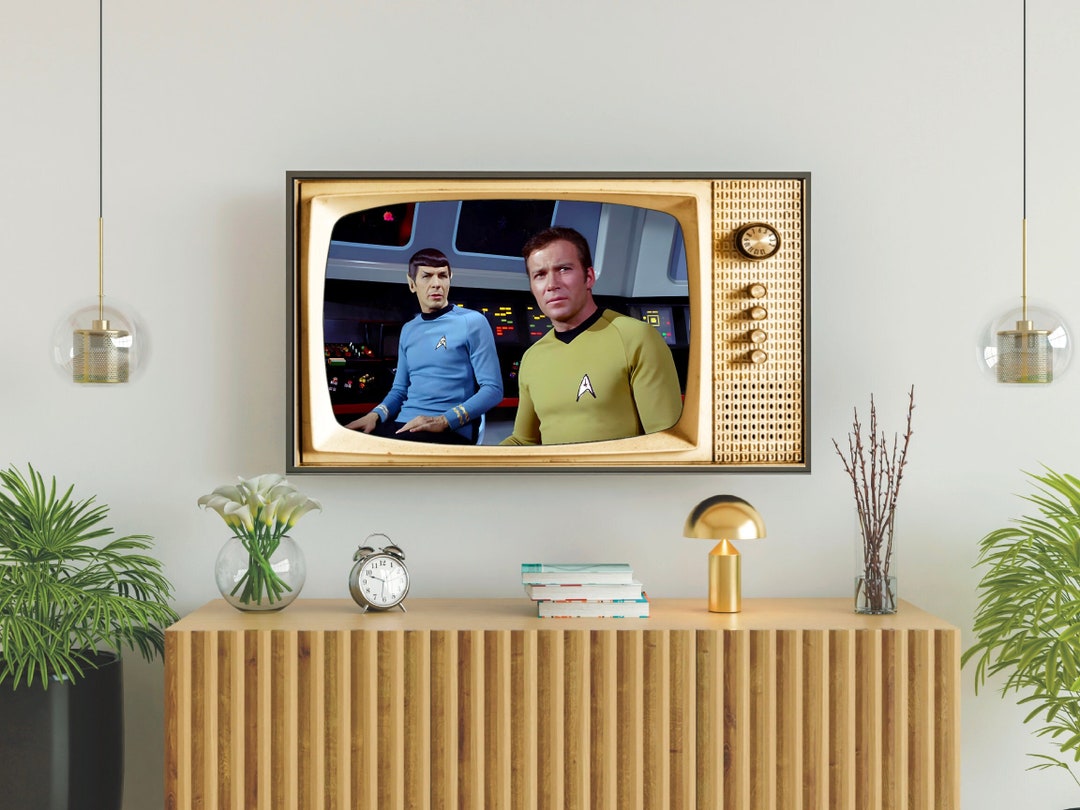 Samsung Frame TV Art, Retro TV Background, Vintage TV Show Image, Space ...