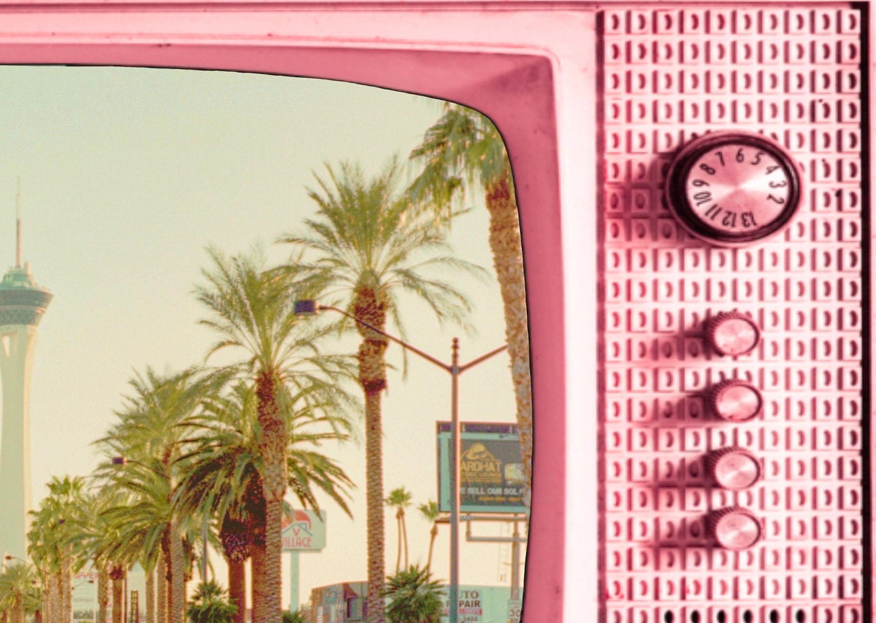 Samsung Frame TV Art Retro TV Background Retro Neon Motel - Etsy UK