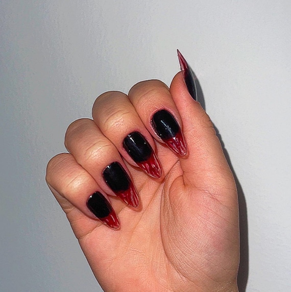 Pointy Vampire Nails