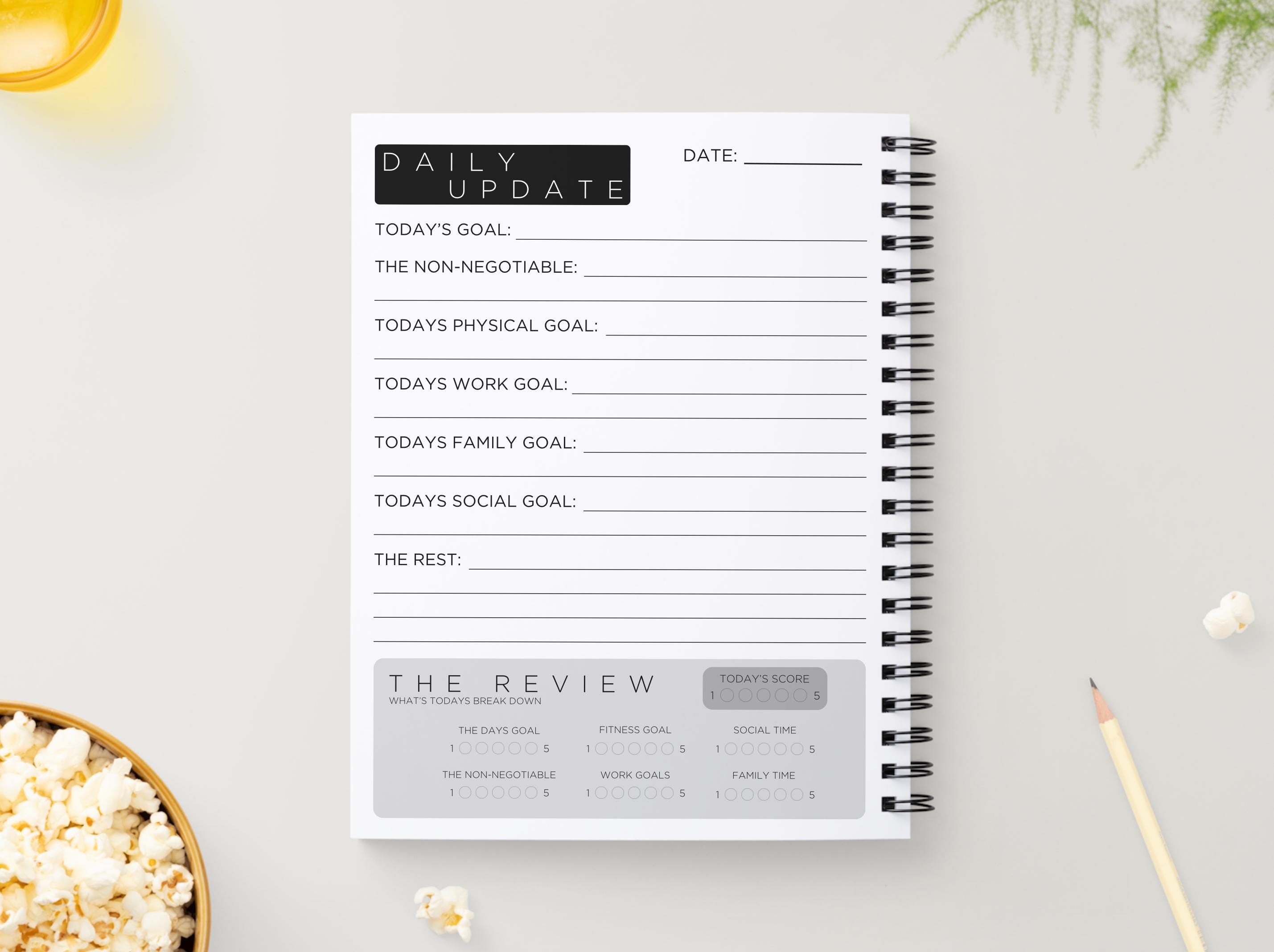 The Daily Update : A Man's Personal Accountability Journal | Digital ...