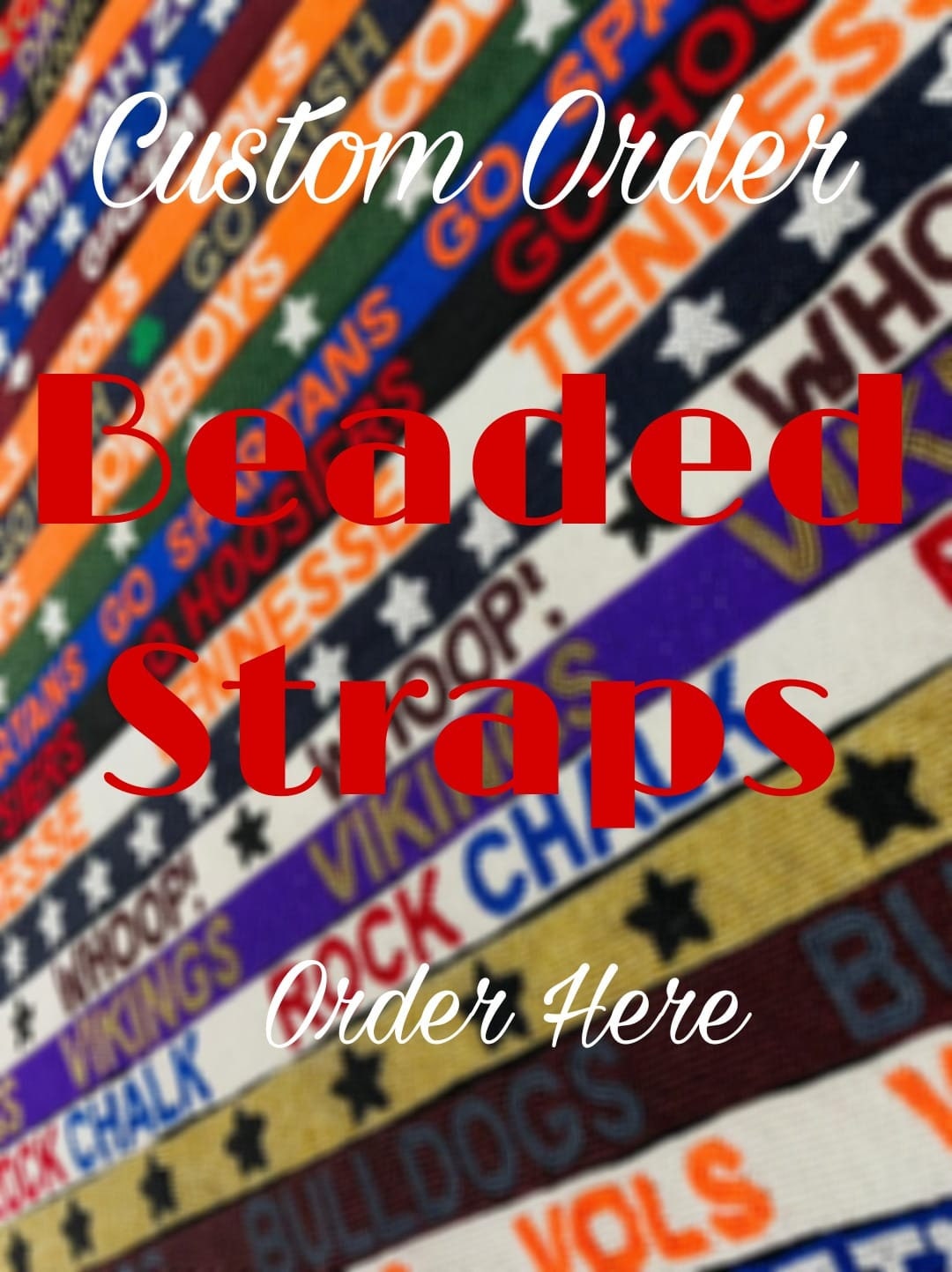 Customize Your Own Beaded Strap , Cross Body / Shoulder Beaded Strap ...