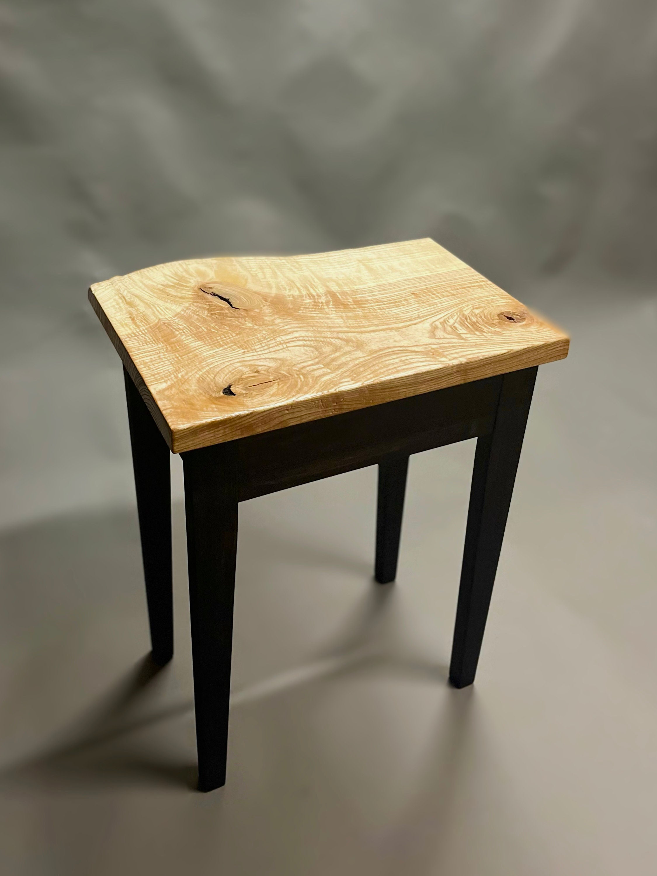 Rustic Ash Wood End Tables - Etsy