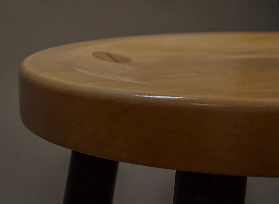 Bar Stools - Solid Maple Wood With Natural Finish - Etsy