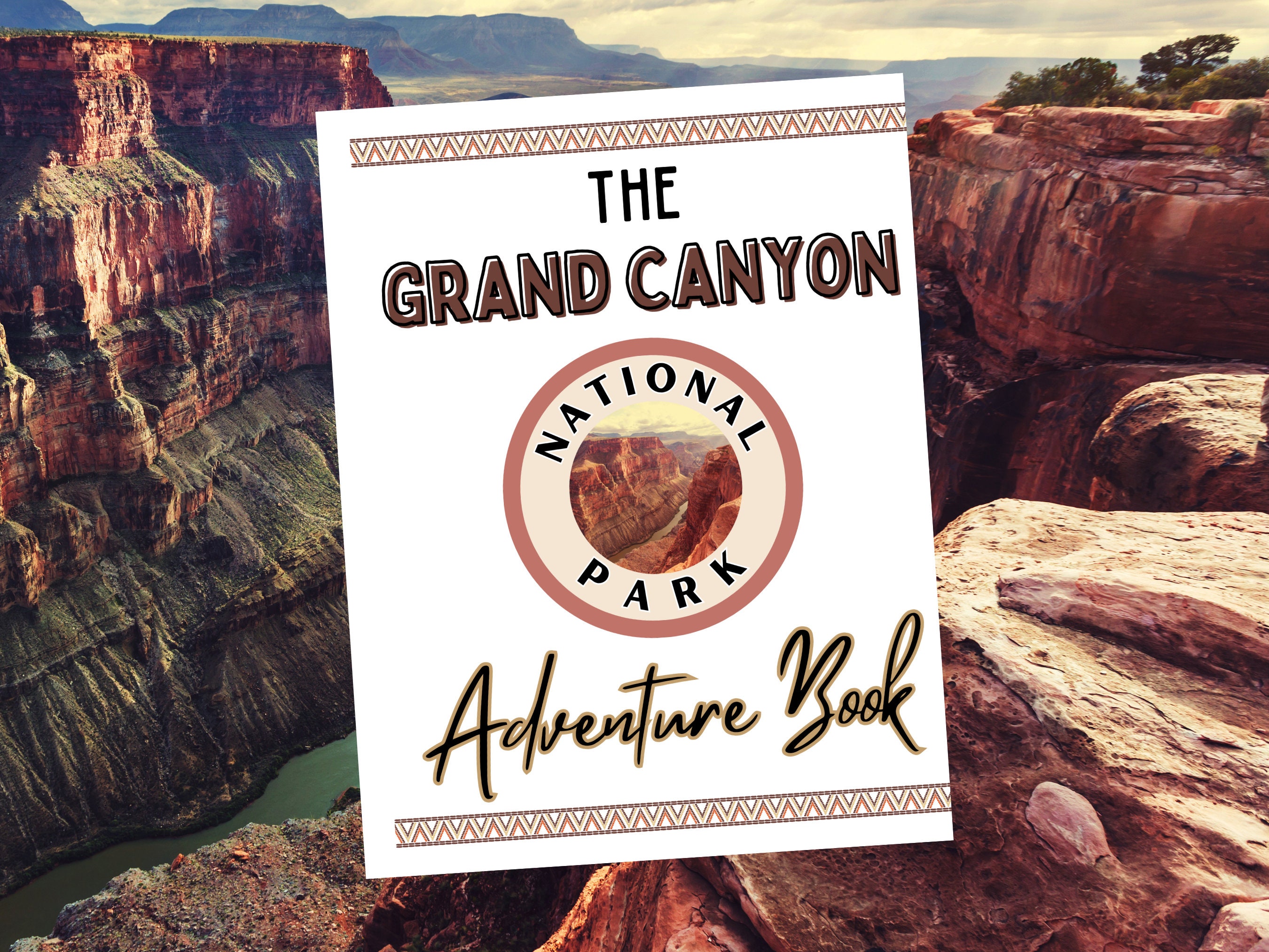 The Grand Canyon National Park Adventure Book | Workbook for Kids ...