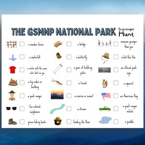 The Great Smoky Mountain National Park Adventure Book | Workbook for ...