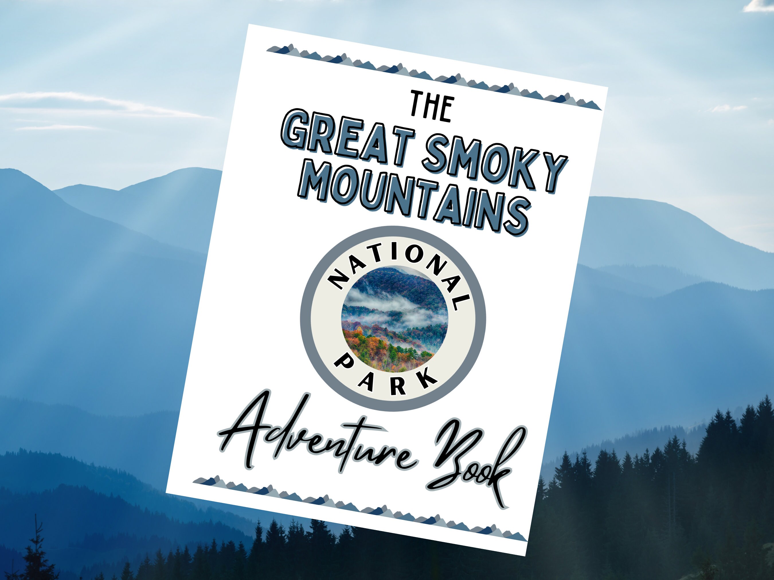 The Great Smoky Mountain National Park Adventure Book | Workbook for ...