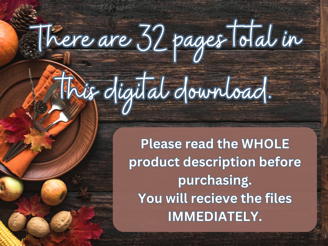 The Thanksgiving Adventure Book Workbook for Kids - Etsy