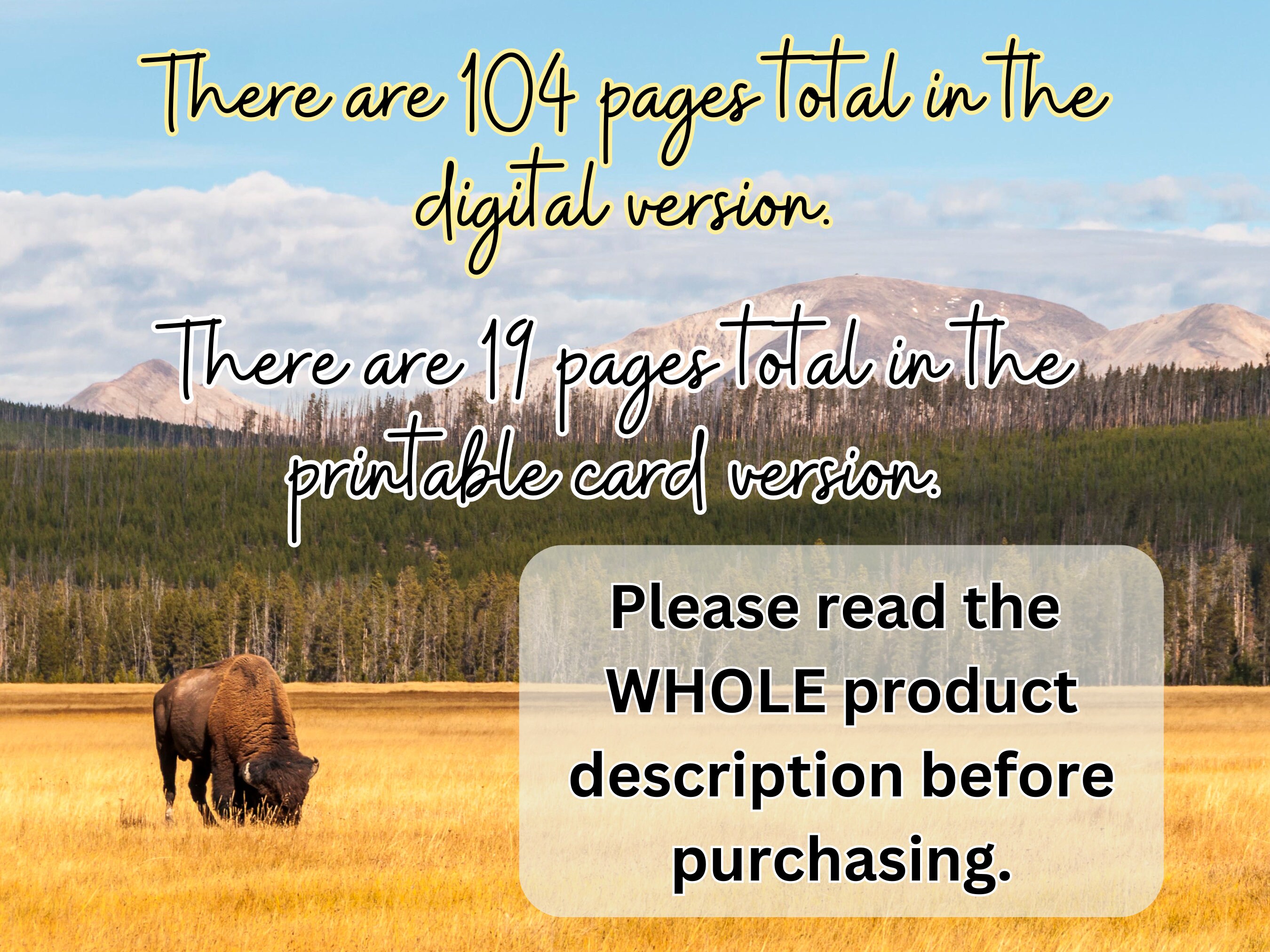 Jeu-questionnaire sur le parc national de Yellowstone | 100 questions ...