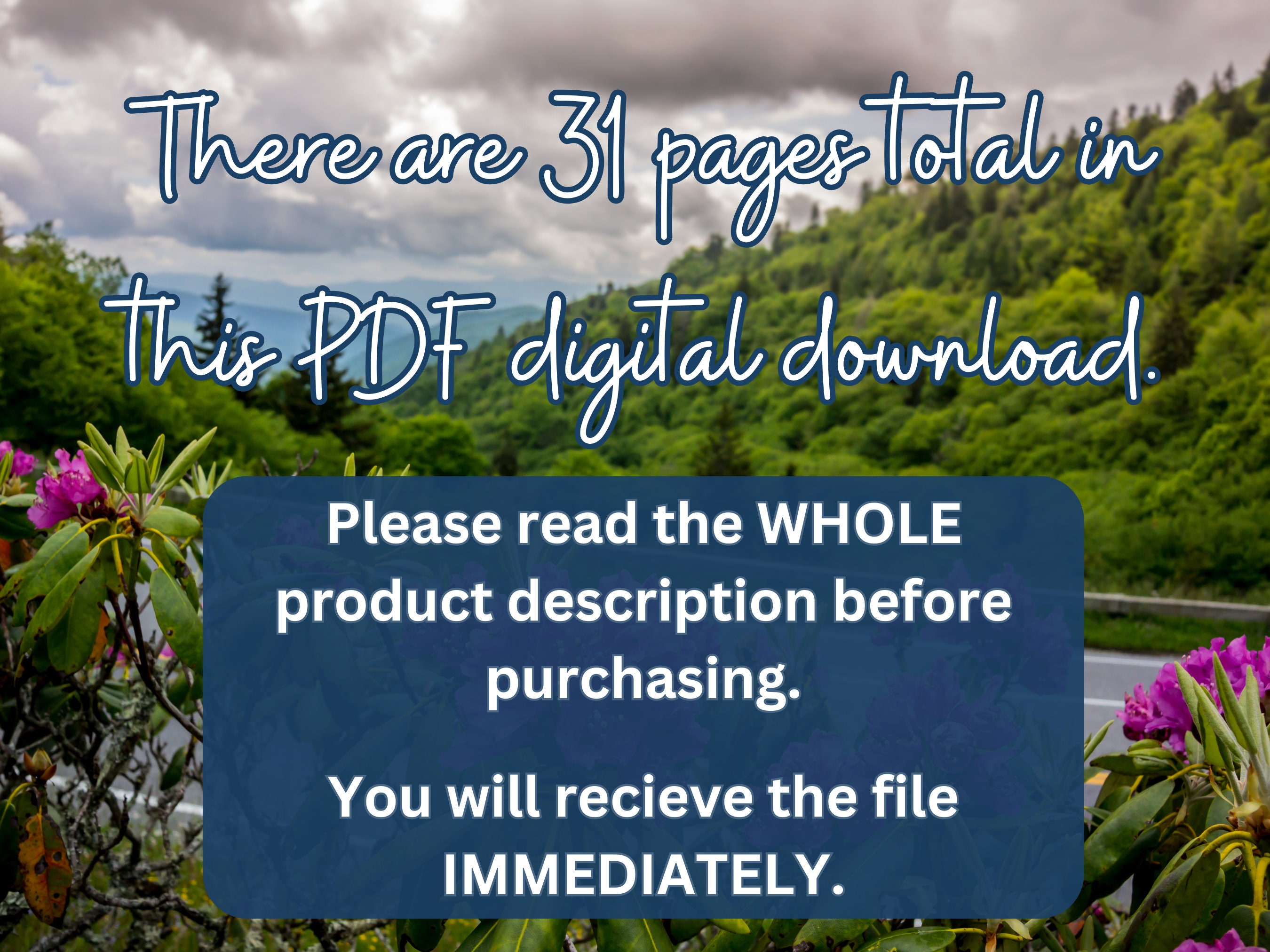 The Great Smoky Mountain National Park Adventure Book | Workbook for ...