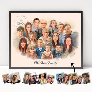 Merge Family Photos, Add Person to Photo, Custom Memorial Gift ...