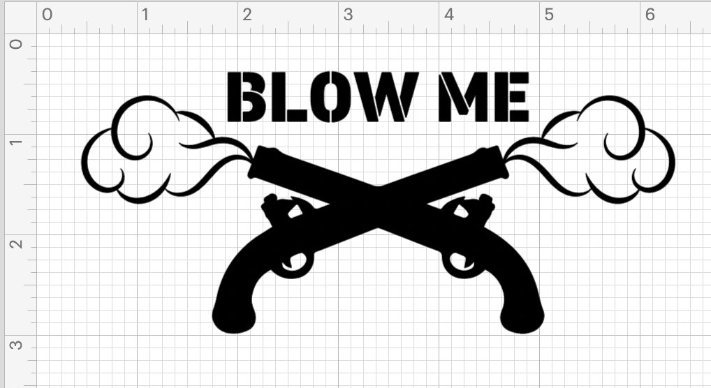 Blow Me Decal - Etsy