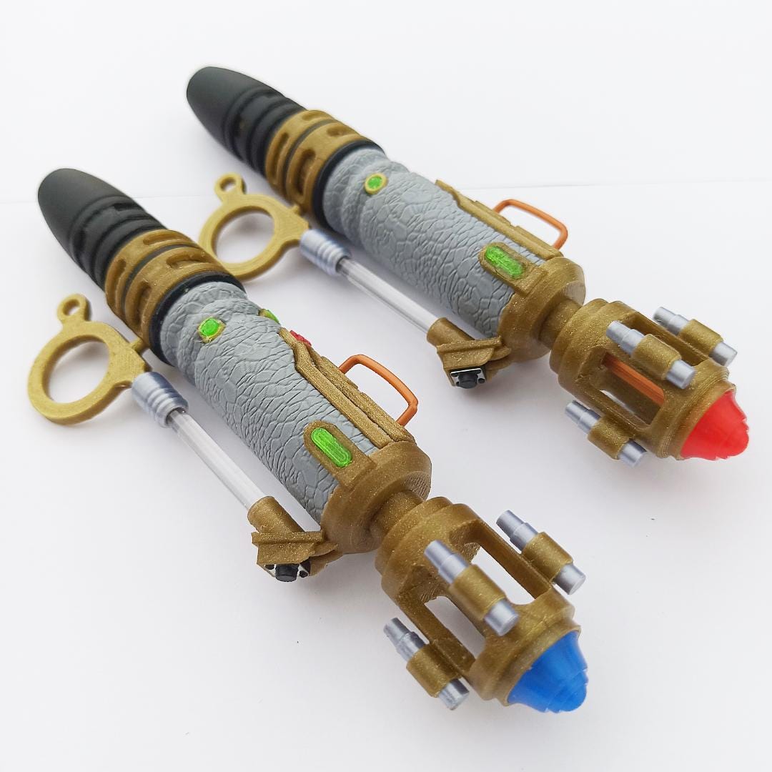 River Song's Sonic Screwdriver Replica | Doctor Who | Costume Prop (red ...
