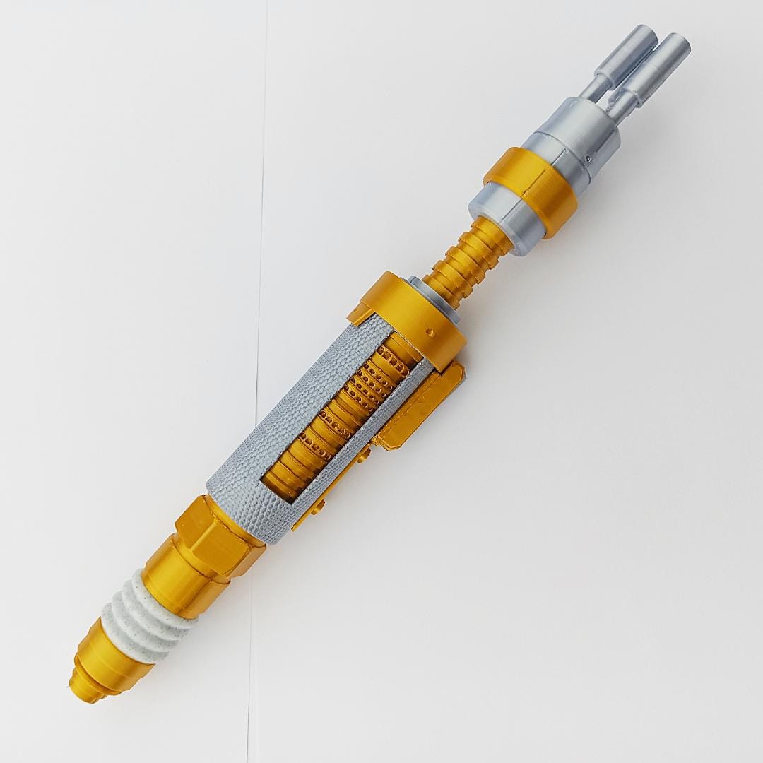 The Master's Laser Sonic Screwdriver Replica Doctor Who Costume Prop - Etsy